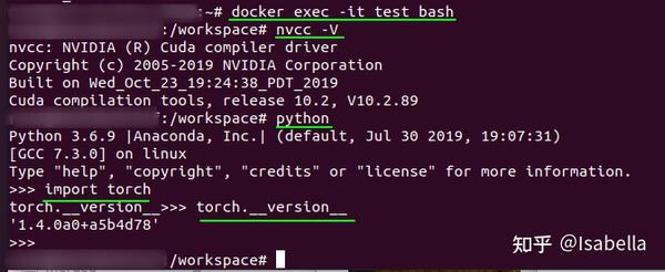Docker容器内更新CUDA CUDNN以及PyTorch - 知乎