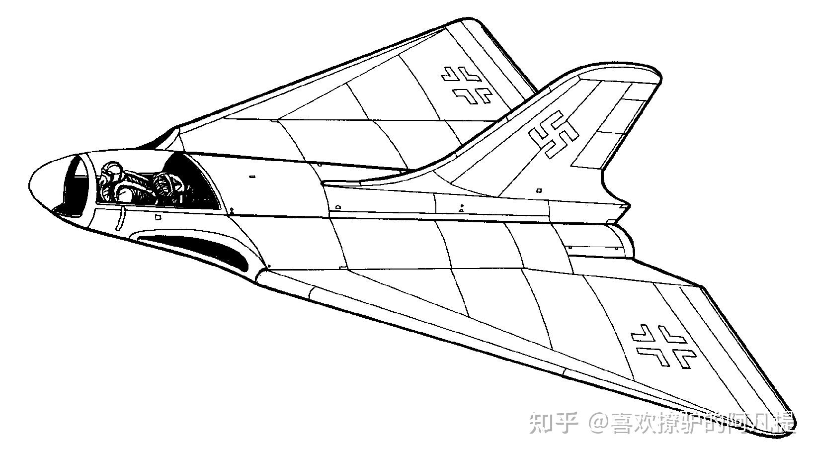 编号38：纳粹德国空军（Luftwaffe, 1935–1945）：战斗力量篇09-德空歼击机部队（第八部分：喷气式/火箭动力歼击机）：喷气发动机秘密试验型号 - 知乎
