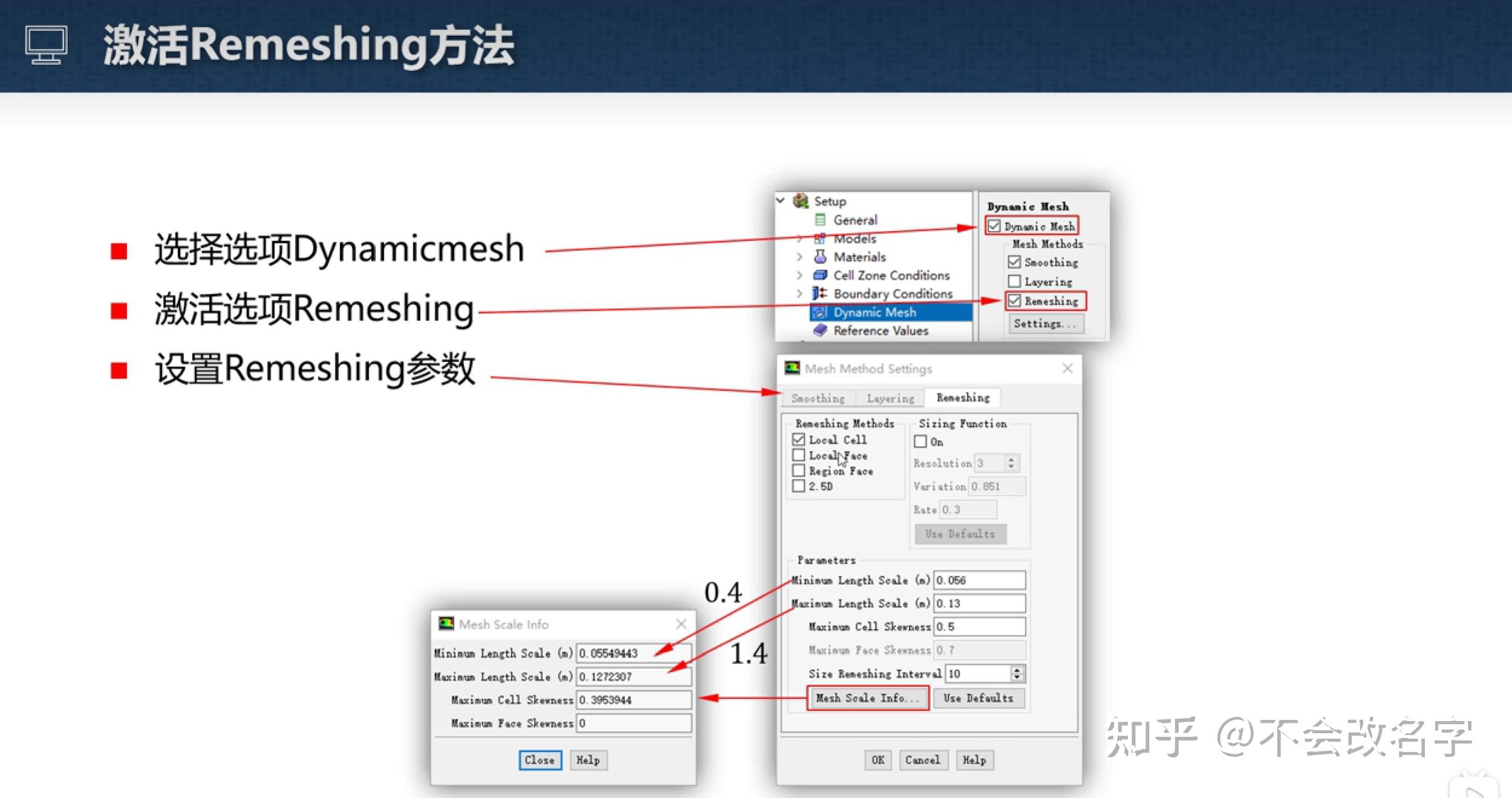 Fluent动网格（1） - 知乎