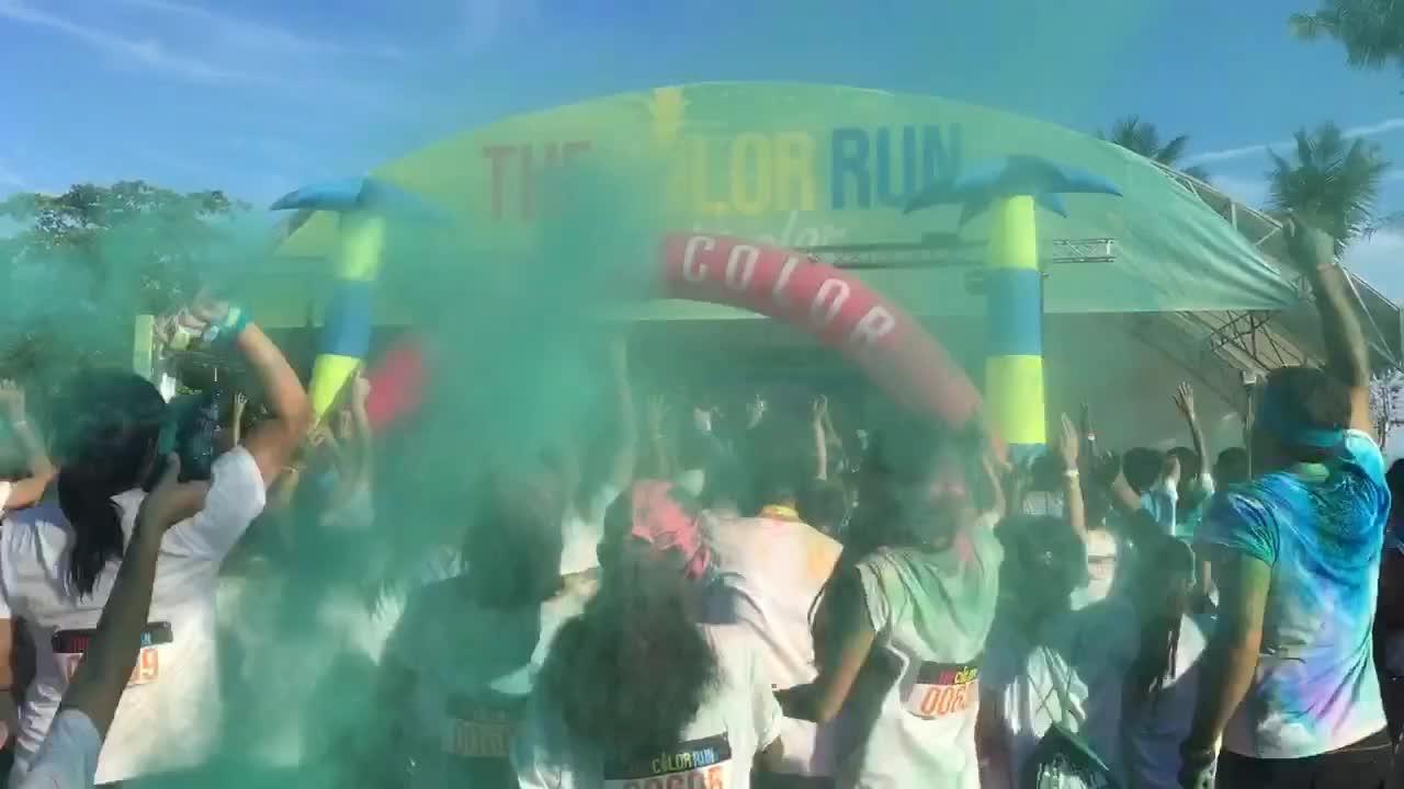 跑一场Color Run是个什么体验？ - 知乎