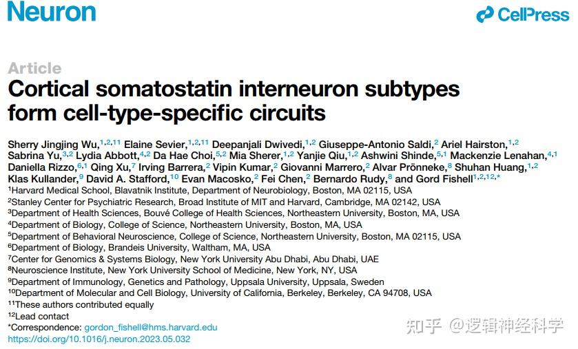 Neuron︱收藏！2023年期刊封面文章汇总 - 知乎