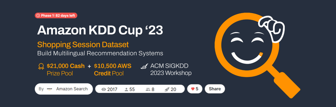 3万美金奖金! KDD CUP 2023 竞赛正式启动 - 知乎
