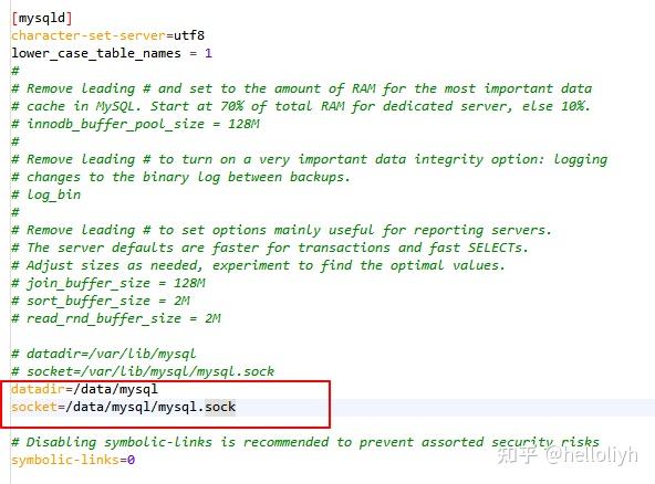 mysqldump: Got error: 2002: Can't connect to local MySQL server through socket '/var/lib/mysql ...
