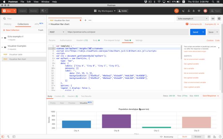 【接口测试】Postman入门14 可视化API 响应 - 知乎