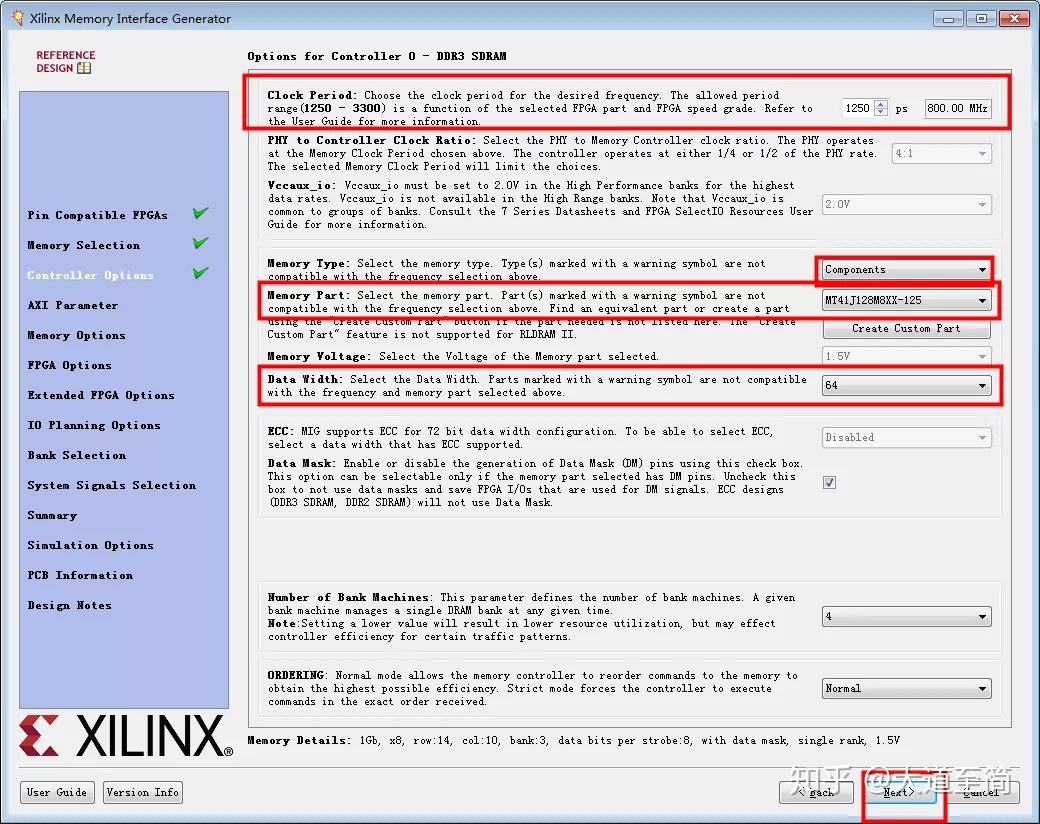 【原创】Xilinx：K7 DDR3 IP核配置教程 - 知乎