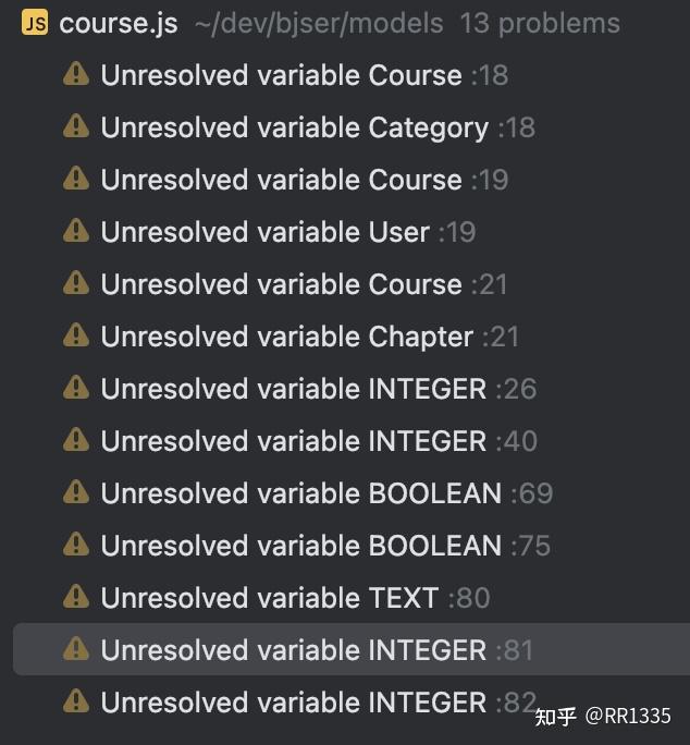 webstorm提示：Unresolved variable INTEGER 的解决 - 知乎