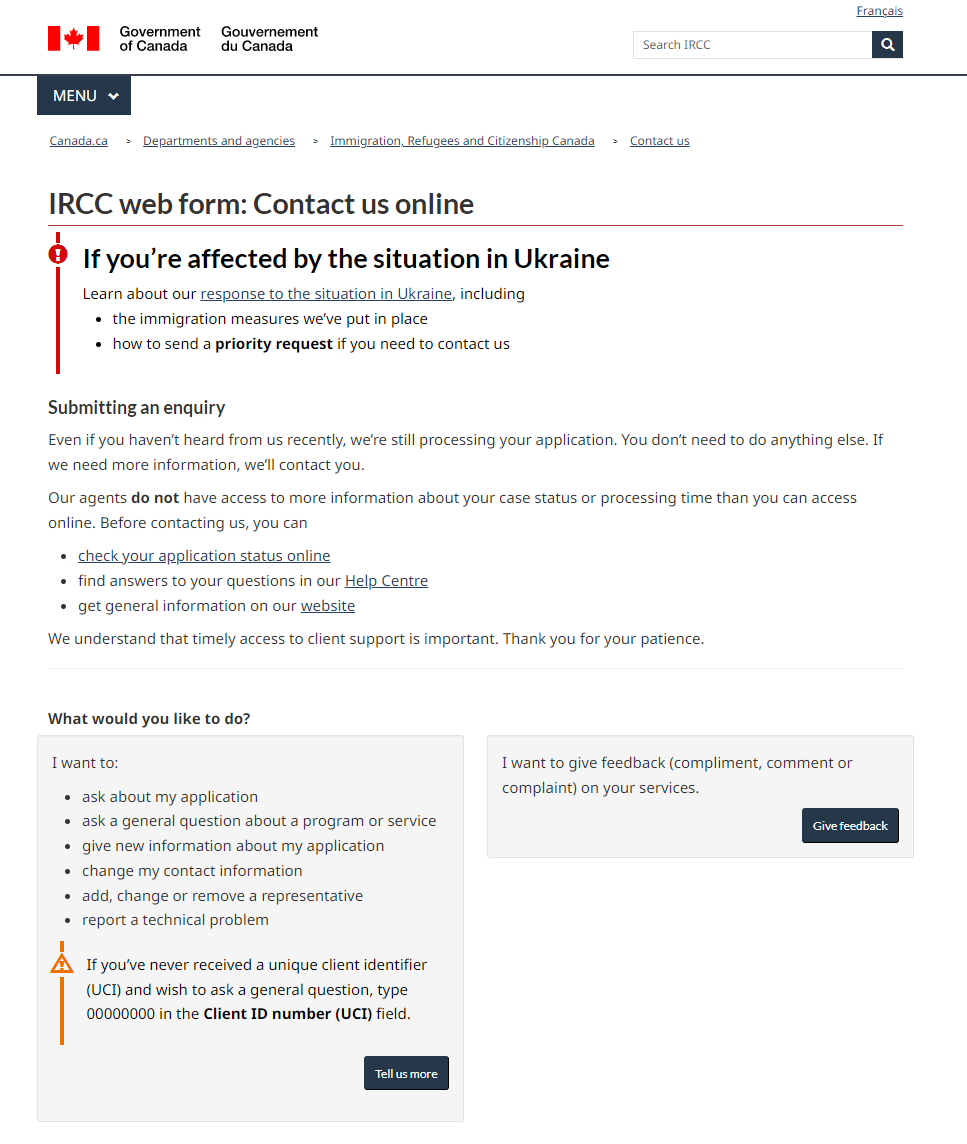 加拿大签证申请：发送Webform如何查找签证处的长网址？ - 知乎