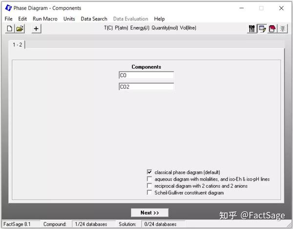 用FactSage的Phase Diagram相图模块绘制Fe-O-C系平衡图 - 知乎