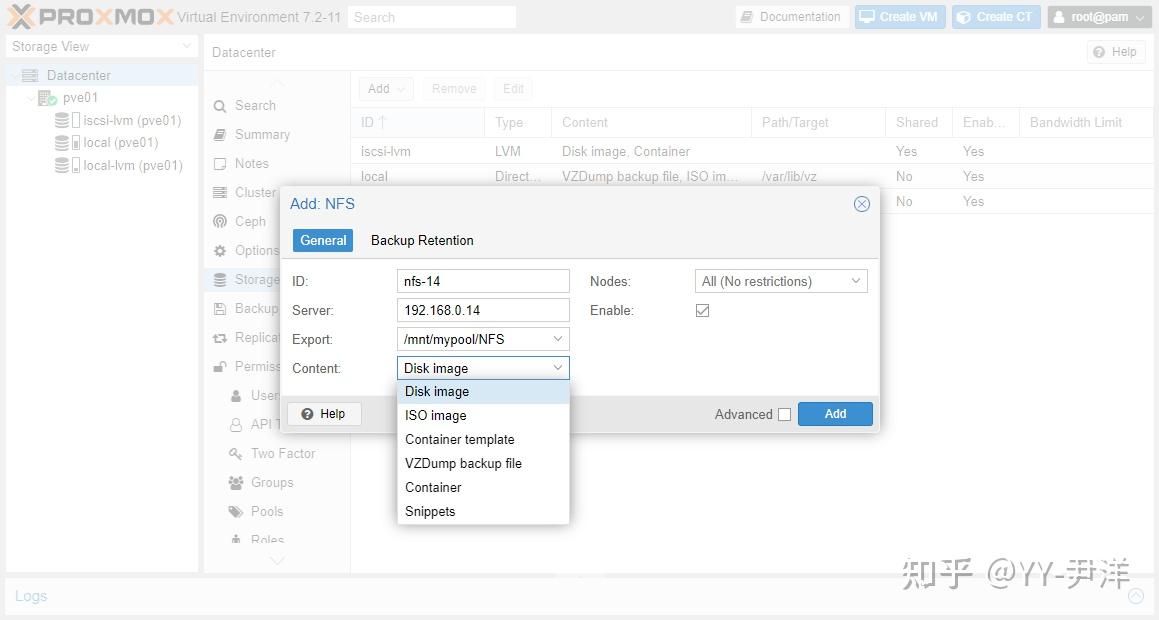 VMware Proxmox VE NFS vmware-proxmox-ve-nfs