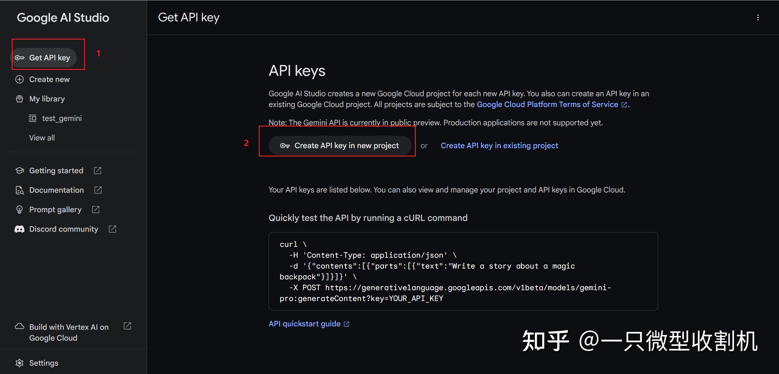 谷歌Gemini Pro模型 Api 调用 - 知乎