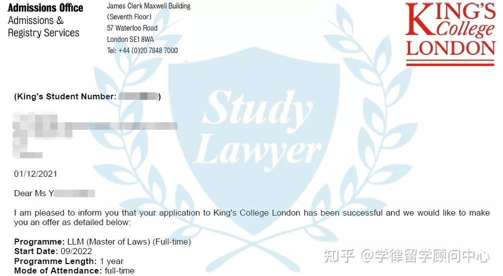 KCL放榜了！来看看英国顶尖大学有哪些法律项目 - 知乎