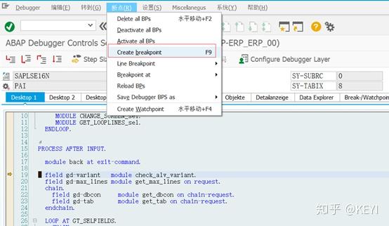 SAP中常见的Debug方式 - 知乎