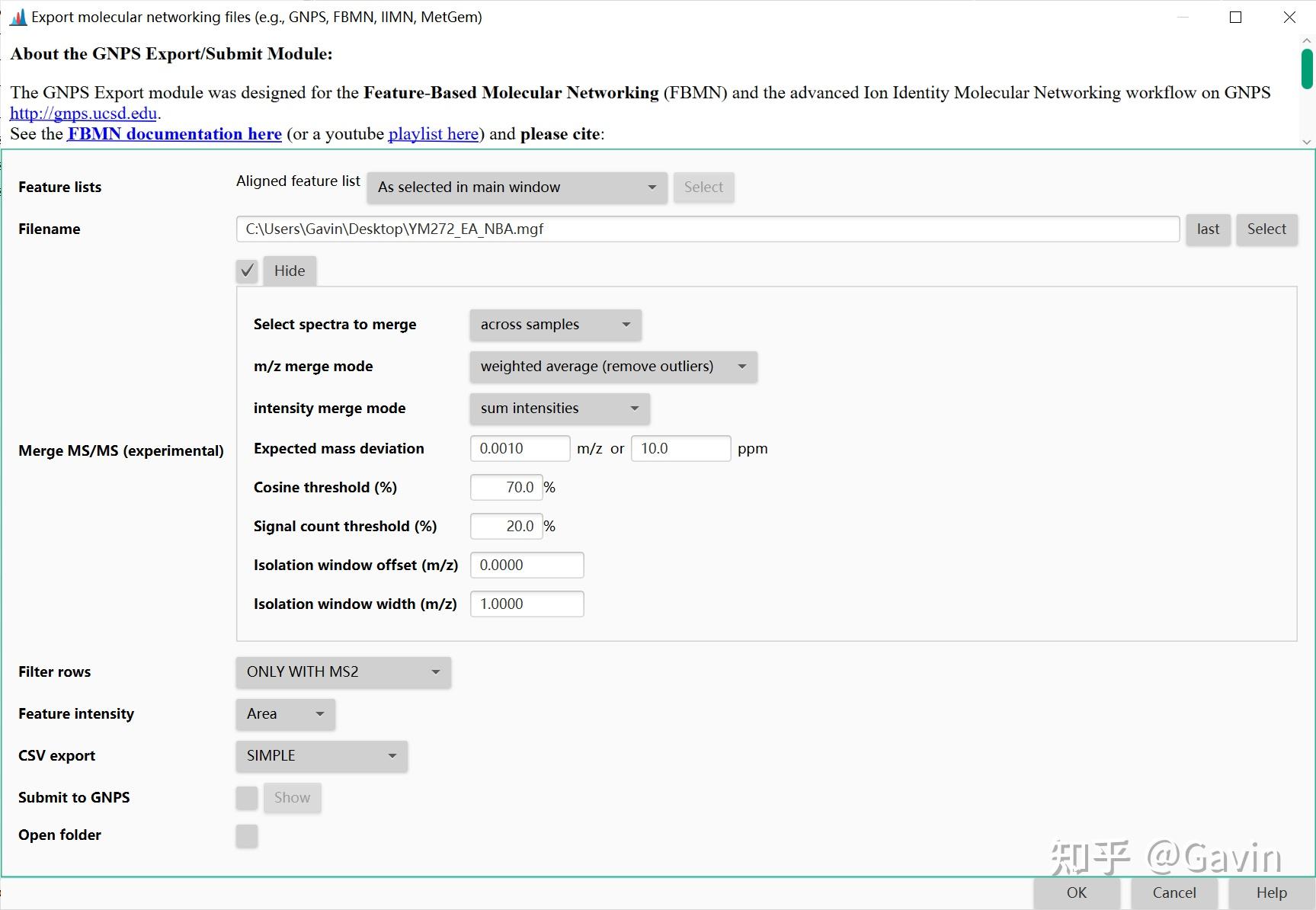 LCMS数据的MZmine-FBMN分析流程指南 - 知乎