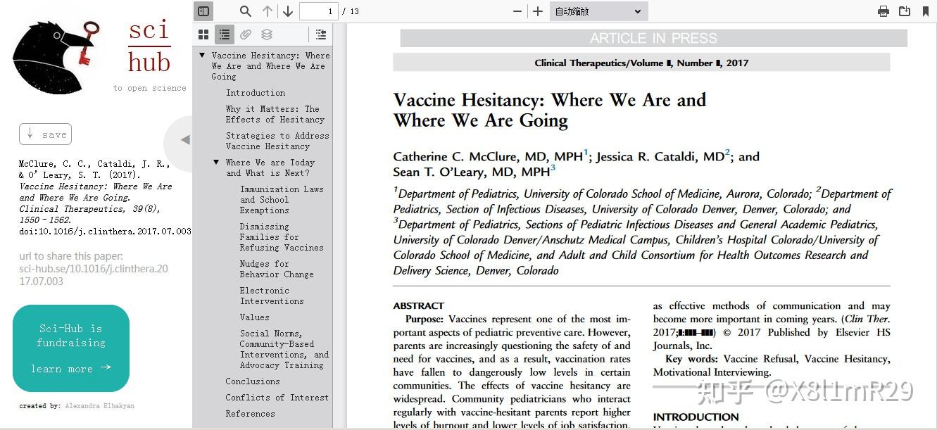 一键下载sci-hub文章，只需一行代码！ - 知乎