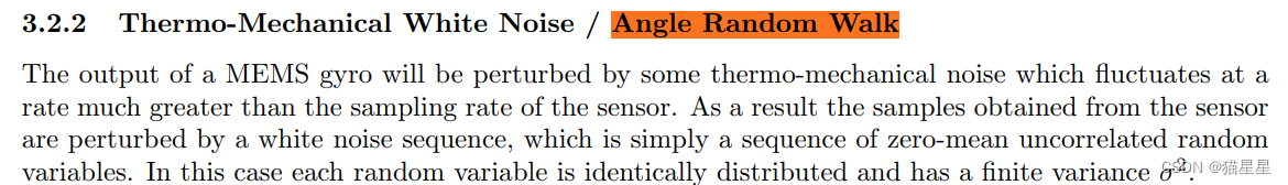 imu噪声模型理解 - 知乎
