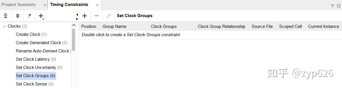 FPGA设计时序约束三、设置时钟组set_clock_groups - 知乎