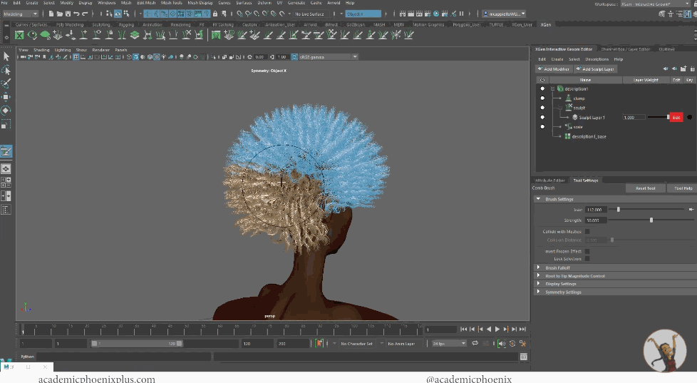 全网最全Maya-XGen毛发制作教程，初级到深入全涉及! - 知乎