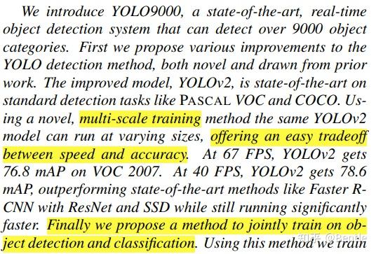论文精读之YOLOv2（YOLO9000:Better, Faster, Stronger） - 知乎