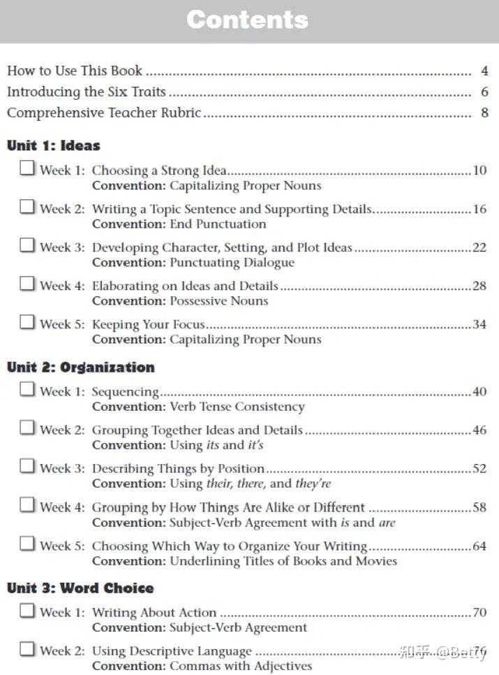美国名校小学青睐的写作练习册Daily 6-Trait Writing，25周特训写出满分作文！ - 知乎