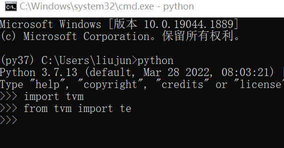 【4】TVM-0： Windows下Anaconda中安装TVM - 知乎