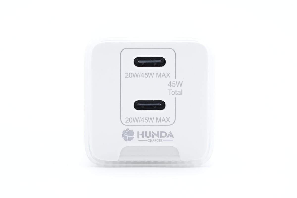 拆解报告：HUNDA鸿达顺45W双USB-C氮化镓充电器A2217-45 - 知乎