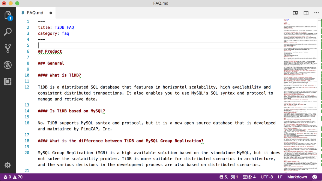 实用帖 | 如何为 Markdown 文件自动生成目录？ - 知乎