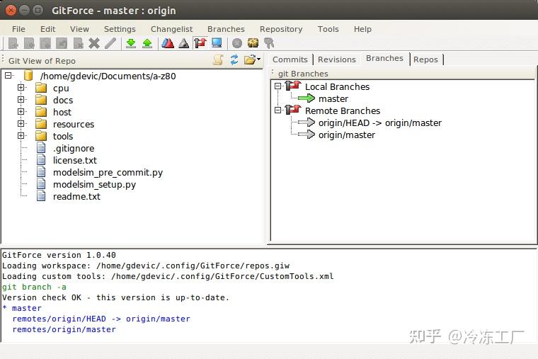 Linux 用户必备的 Git 图形化工具 - 知乎