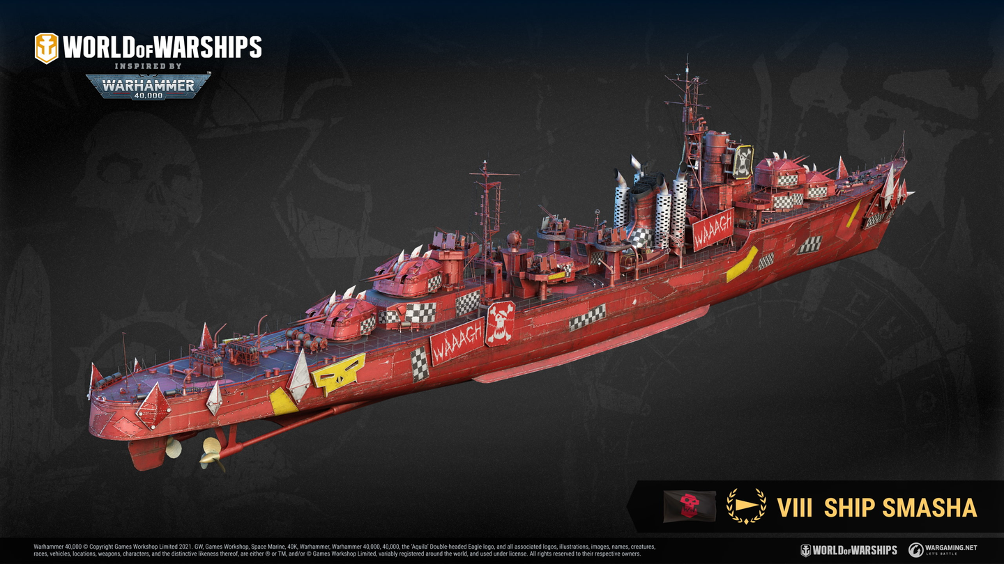 《战舰世界》X《战锤 40K》新合作内容即日登场 推出两艘新舰艇主题等 - 知乎
