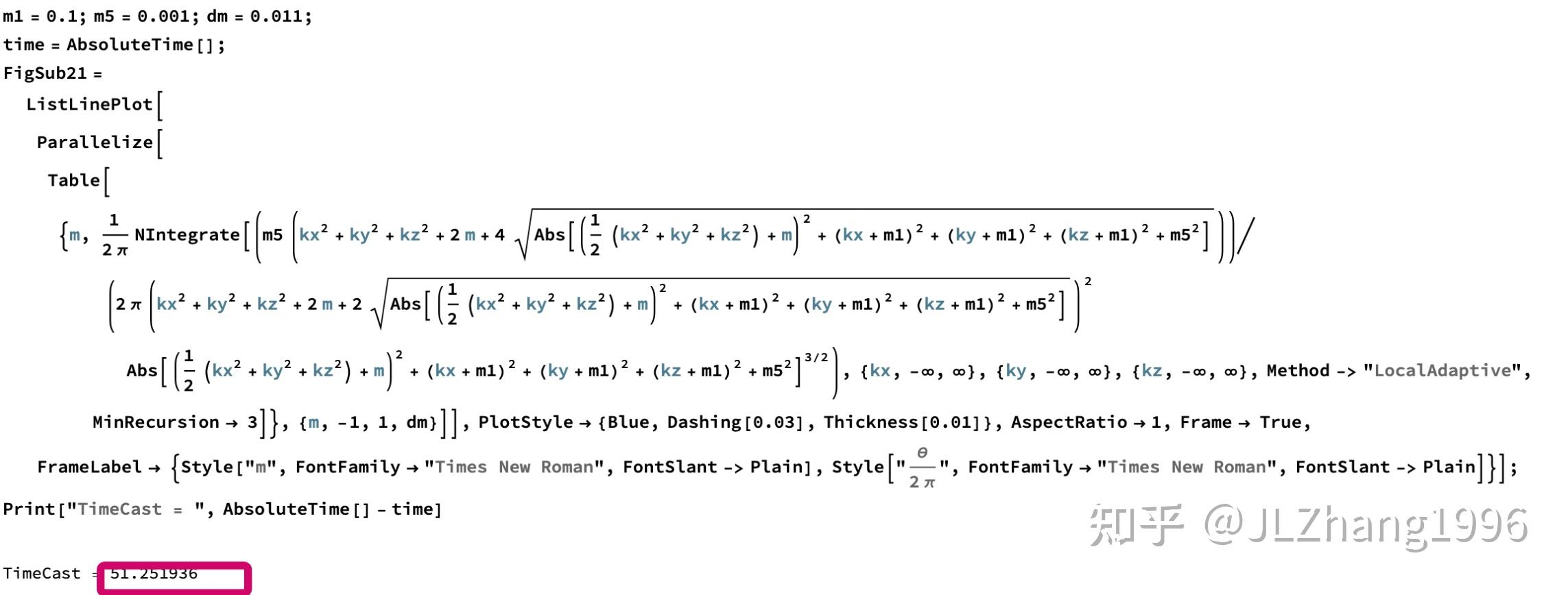[MMA小技巧] 并行积分作图法:Parallelize+Table(dynamical axion term as example) - 知乎