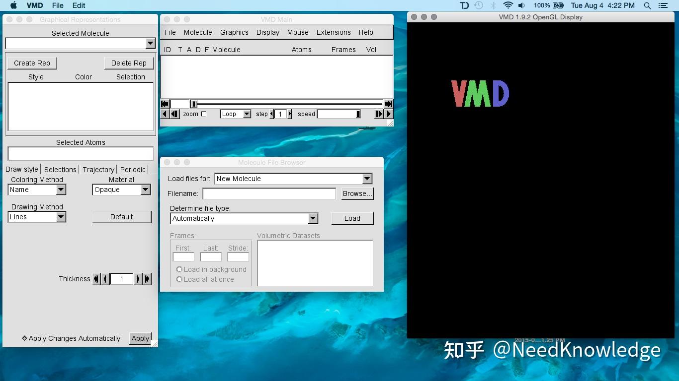 Using VMD with AMBER - 知乎
