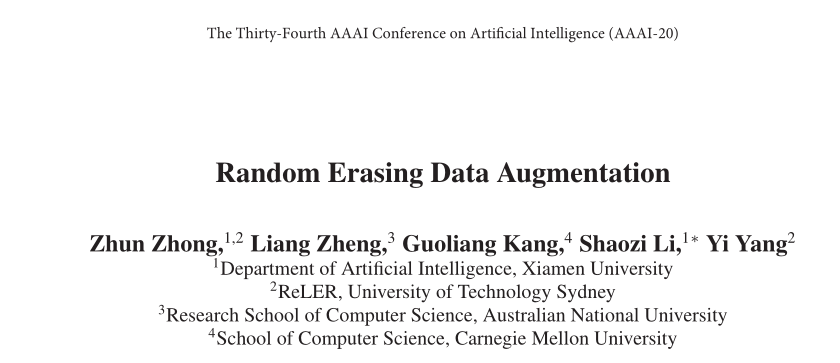 【论棕观脖】Random Erasing Data Augmentation - 知乎