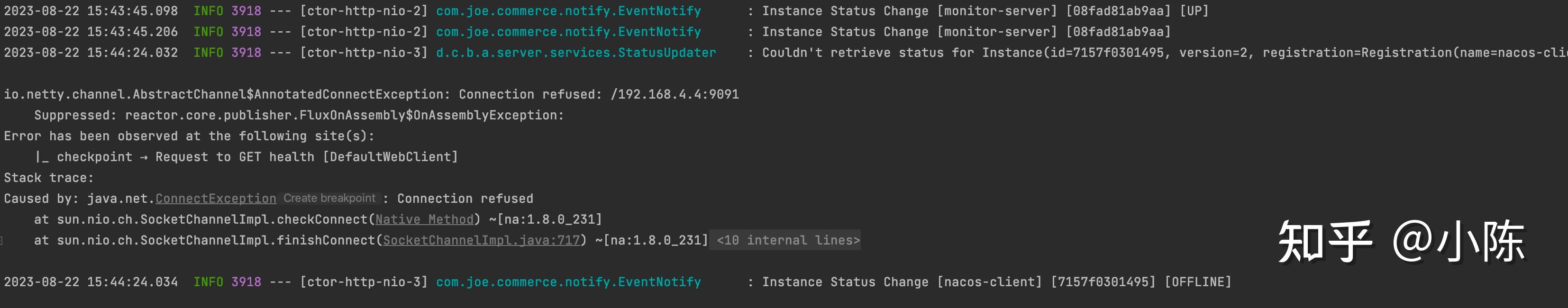 Spring Boot Admin 介绍及使用 - 知乎