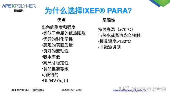 IXEF PARA是什么材料？ - 知乎