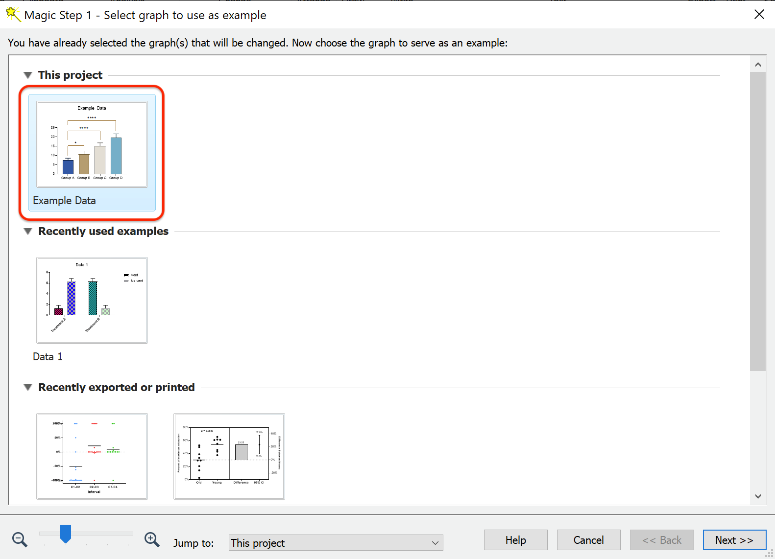 GraphPad Prism 绘图教程 | 使用“Magic”按钮让多个图表看起来一致 - 知乎