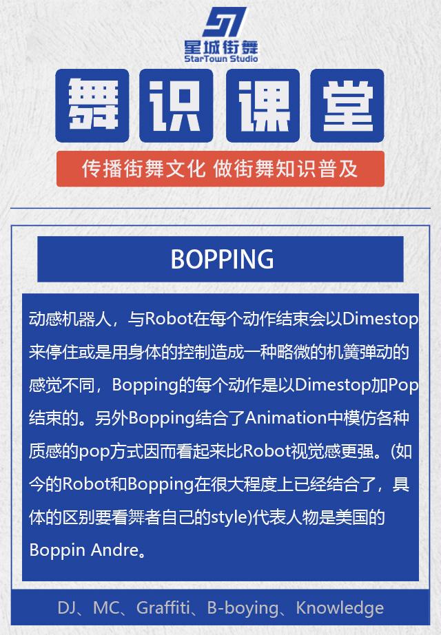 【星城街舞】街舞Robot的演化元素Bopping怎么理解？ - 知乎