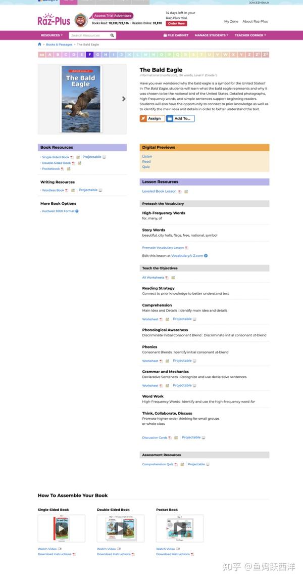 Reading A-Z，这是一套超级有存在感的分级读物 - 知乎