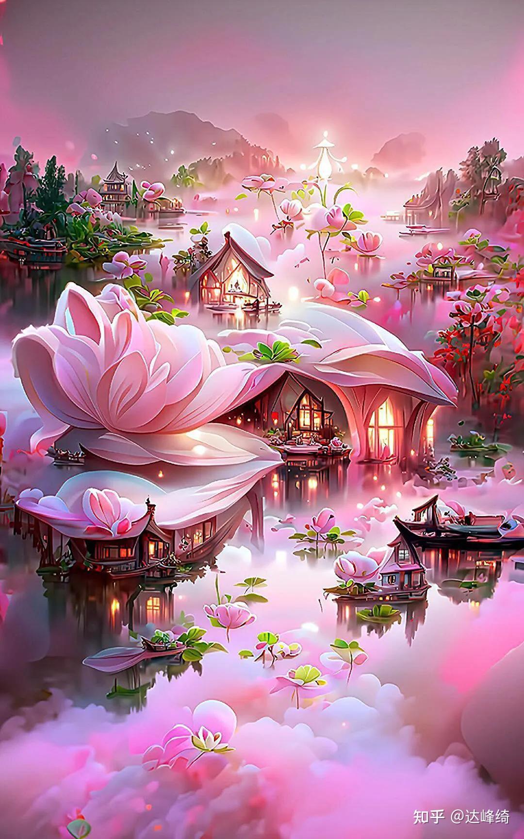 AI人工智能绘画GAUGAN 2 生成超现实的风景