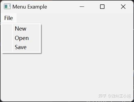 Python开发GUI---基于PySide6菜单栏制作 - 知乎