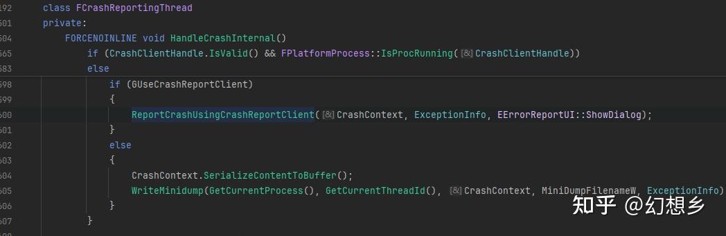 unreal中的crash report - 知乎
