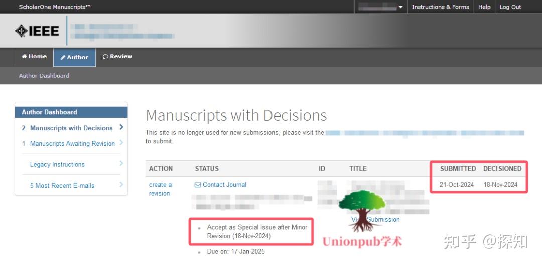 IEEE旗下1-2区，人工智能1-3区SCI快刊全汇总，IF、分区、作者投稿经验参考~ - 知乎