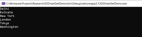 如何使用 C# 中的 HashSet - 知乎