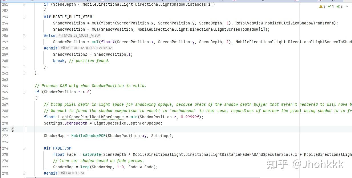 UE4——优化Mobile下Forward管线的Shadow - 知乎