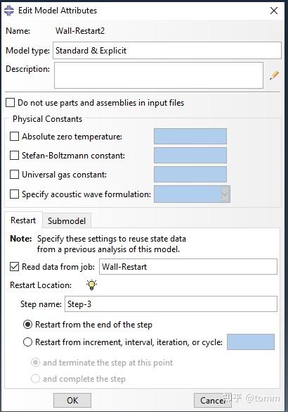 ABAQUS-Restart 的使用方法和在循环荷载中的应用 - 知乎