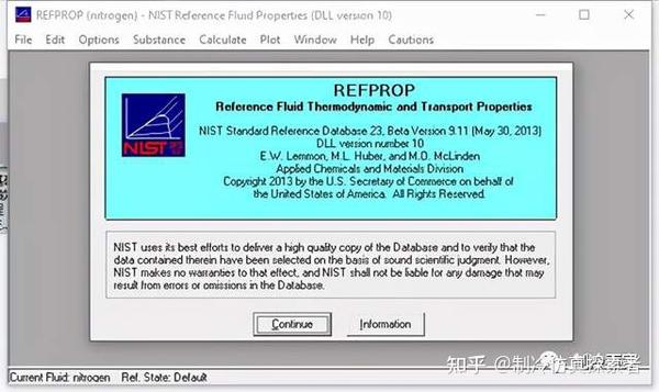 制冷物性王牌软件Refprop：中文翻译和使用手册（附下载链接） - 知乎