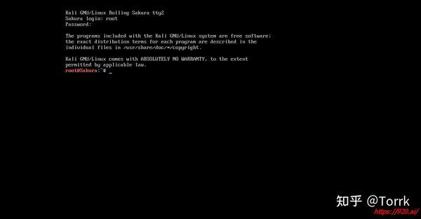 Kali-Linux 安装后无法登陆【已解决】 - 知乎