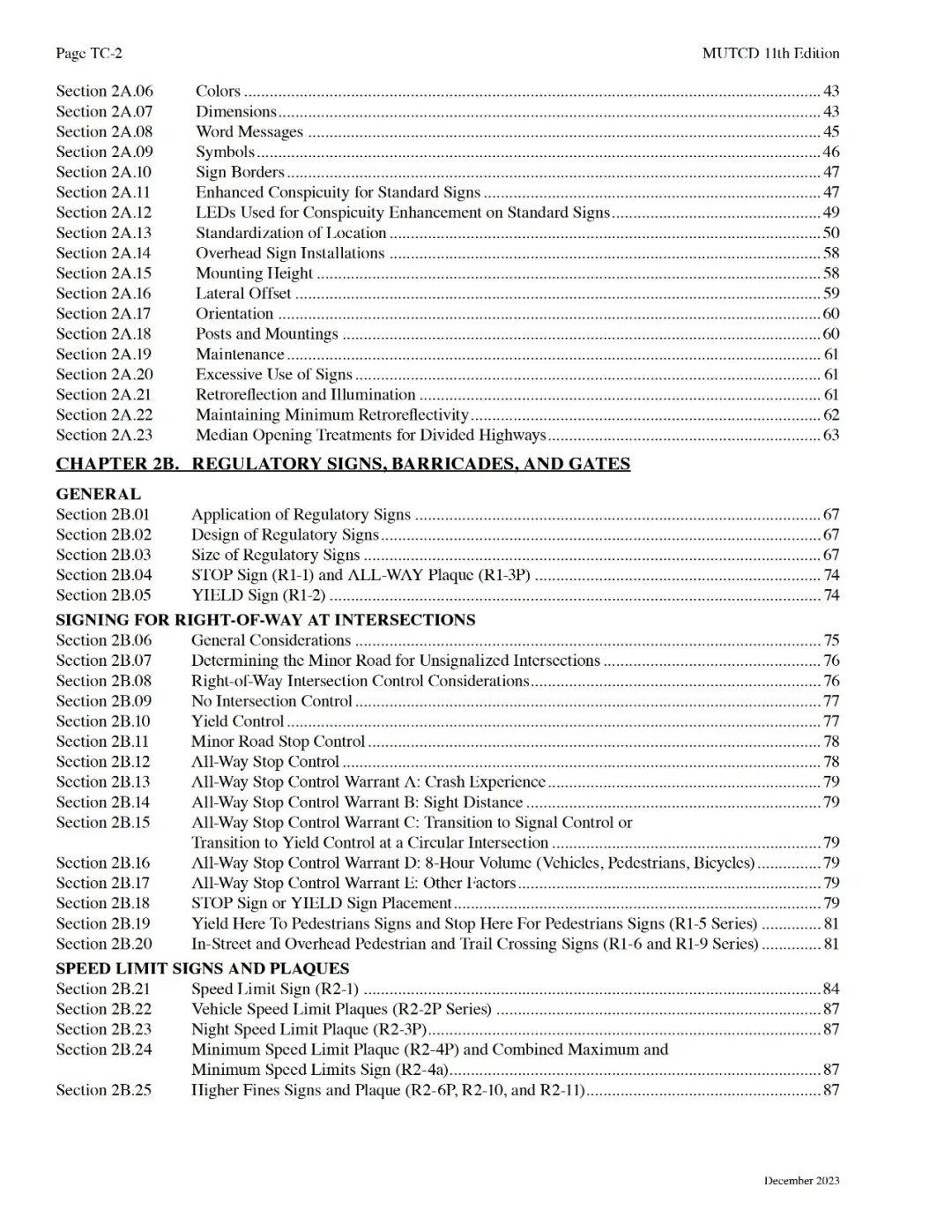 美国联邦公路管理局《统一交通控制设备（MUTCD）手册（第11版）》发布 - 知乎