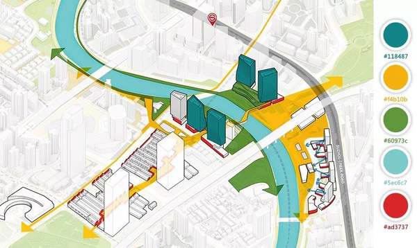 分析图届的扛把子？Sasaki风格分析图值得拥有（Sasaki风格色卡图标笔刷及作品集） - 知乎