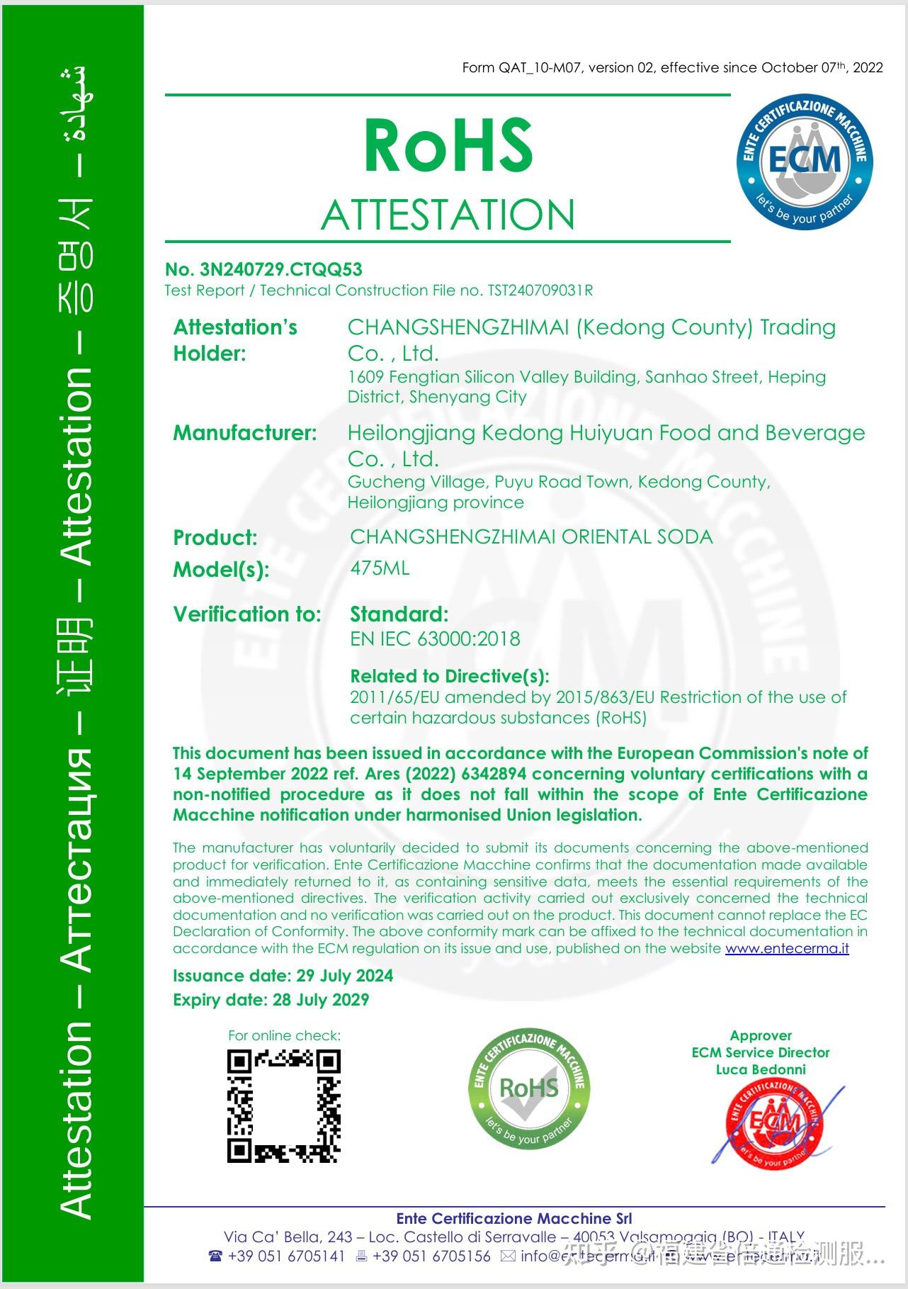 ROHS IEC62321 ROHS认证指令2011/65/EU - 知乎