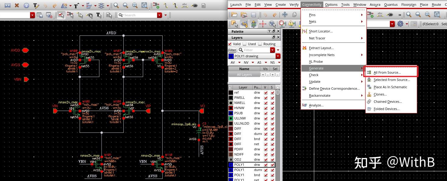 模拟IC设计中的软件操作：Cadence Virtuoso Layout 版图绘制的使用技巧及其相关快捷键 - 知乎