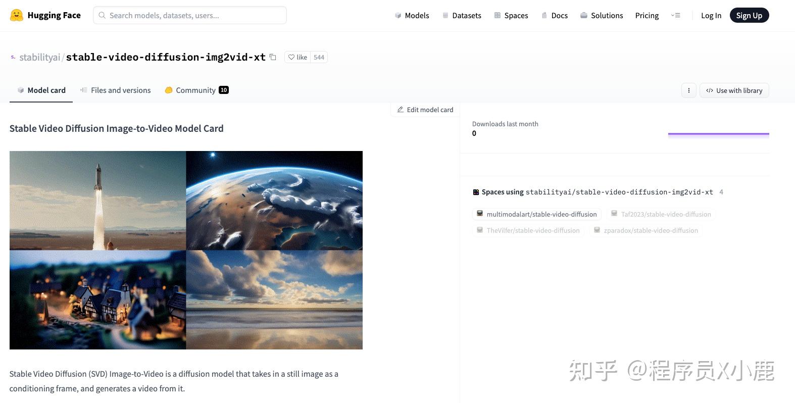 AI 视频 | Stable Video Diffusion 来了！（附体验地址） - 知乎